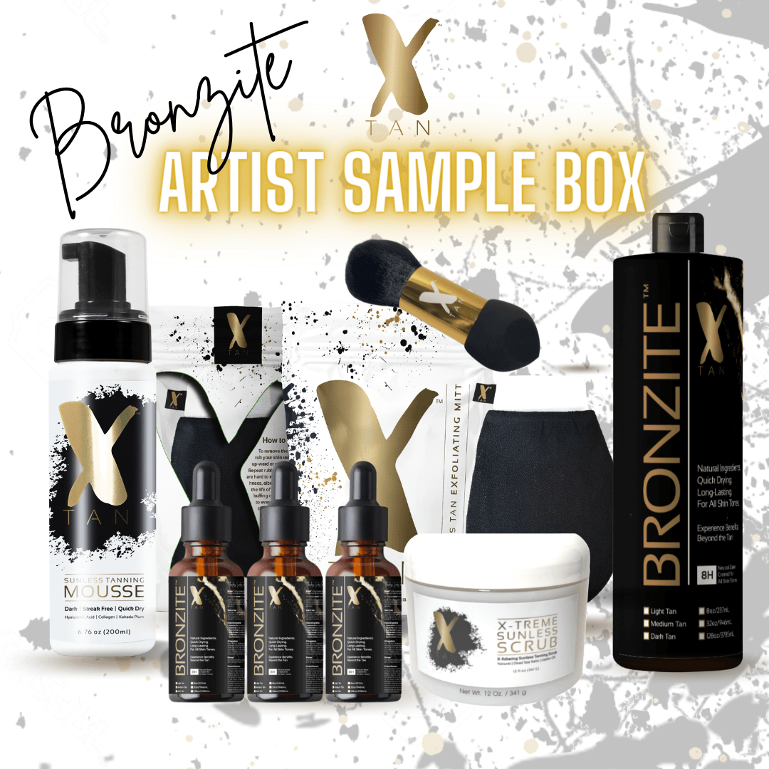 Bronzite™ Artist Sample Pack – Pro Sunless Tanning Kit | X-TAN – X-Tan ...